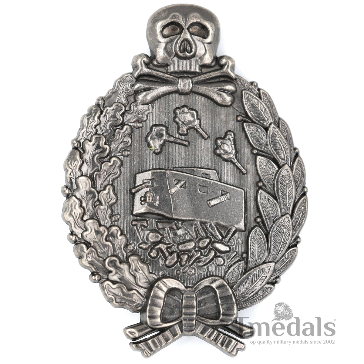 WWI Imperial German Tank Badge Panzer Assault Medal Order – Full-Size ...