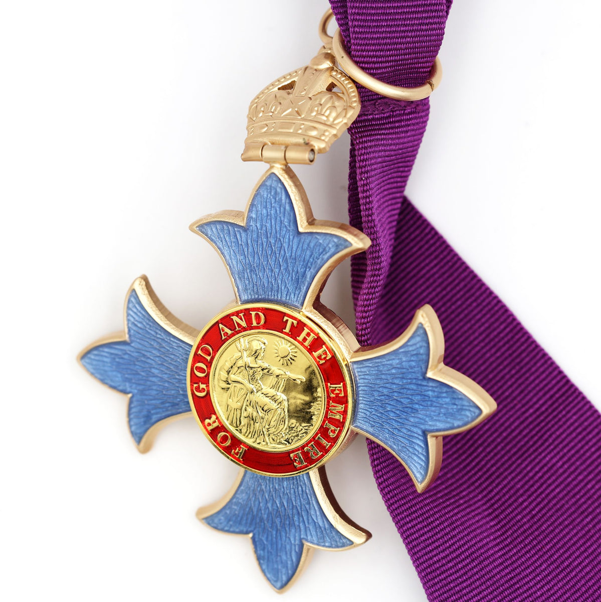 CBE Commander Neck Badge (Civil) 1917–1936 – George V Brass Replica ...